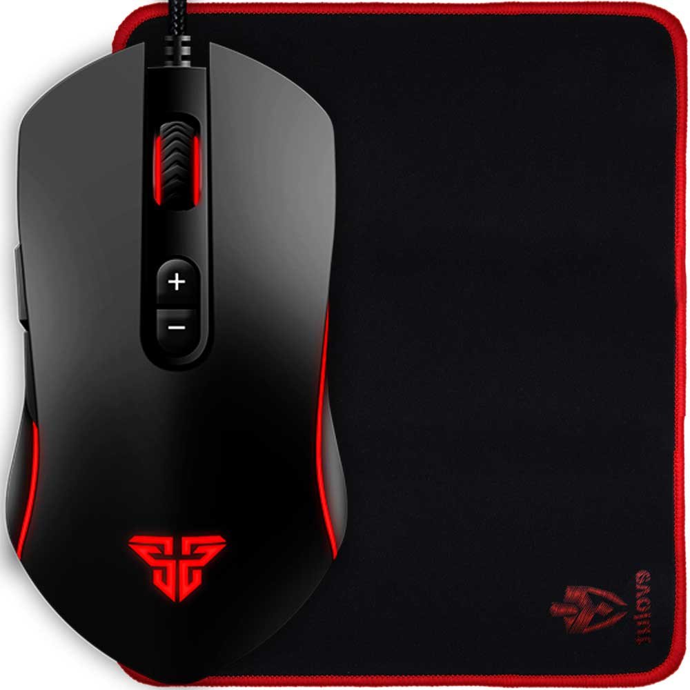 Mouse Gamer com Macro RGB Thor X9 + Brinde Moude Pad Gamer FANTECH ...