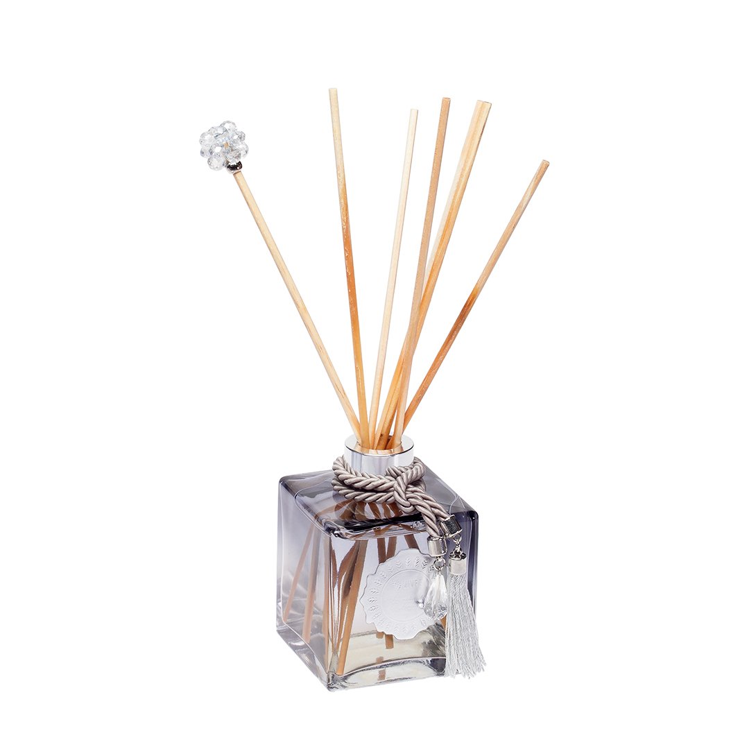 Difusor de Aromas Vidro Degradê Cristal/fumê 250ml Vivre Fragrances ...