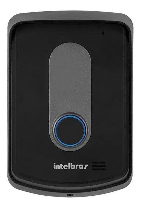 Interfone Sem Fio Intelbras 3 Ramais E Fechadura Intelbras - Preto ...
