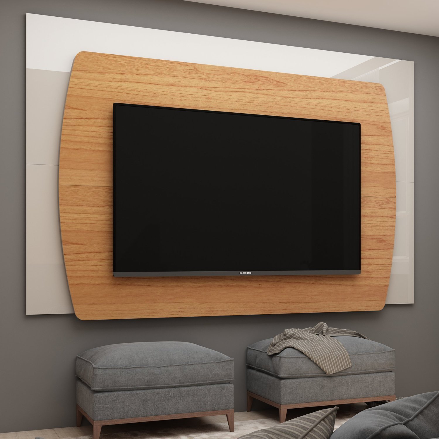 Painel para TV até 65 Polegadas Sublime 180 Gelius Móveis | MadeiraMadeira