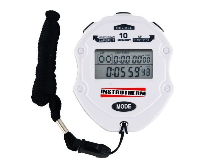 CRONÔMETRO DIGITAL COM 99 LAP E SPLIT, 10 MEMÓRIAS CONTADOR MANUAL COM ...