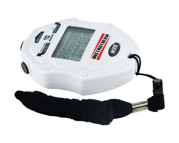 CRONÔMETRO DIGITAL COM 99 LAP E SPLIT, 10 MEMÓRIAS CONTADOR MANUAL COM ...