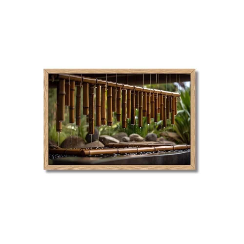 Quadro Decorativo Bambu: Mod. 0367 Collor-ink Mod.0367 60 X 90cm Marrom ...