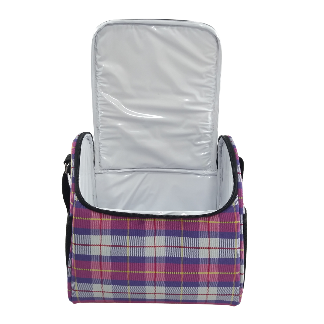 Bolsa Térmica Lancheira Térmica Ester Estampada Xadrez | MadeiraMadeira Bolsa Térmica Lancheira Térmica Ester Estampada Xadrez | MadeiraMadeira