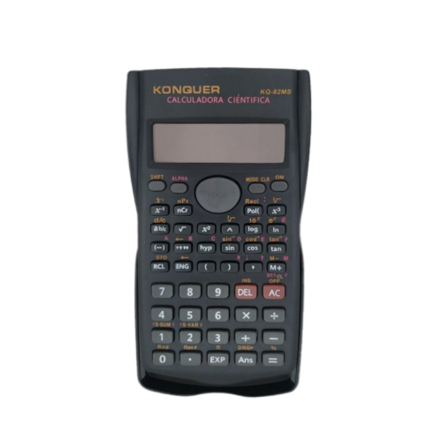 CALCULADORA CIENTIFICA 240 FUNÇÕES KQ-82MS KONQUER | MadeiraMadeira