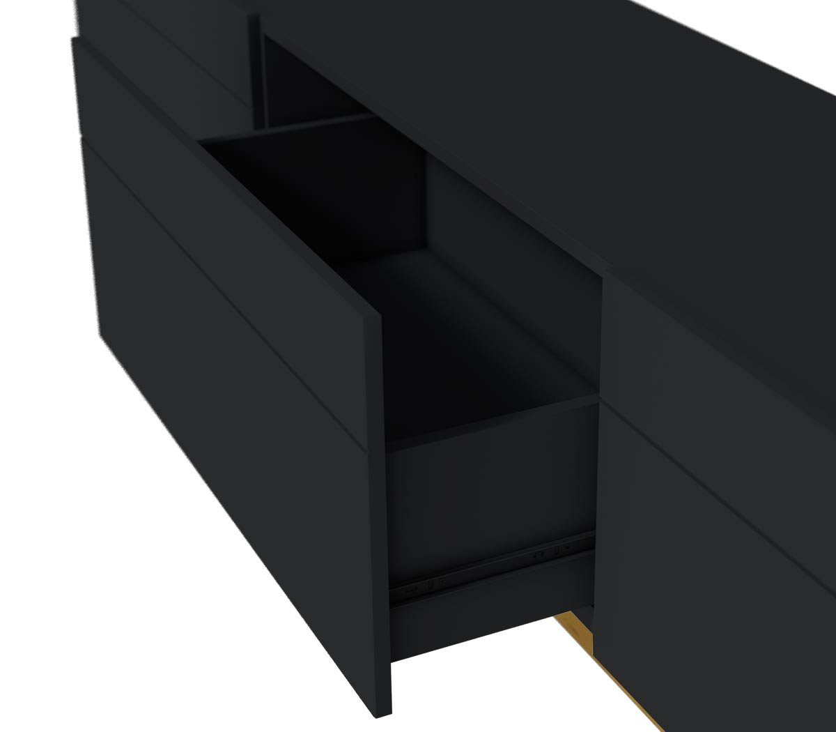 Rack Classic 3G 1.8 Preto - Imcal Móveis | MadeiraMadeira