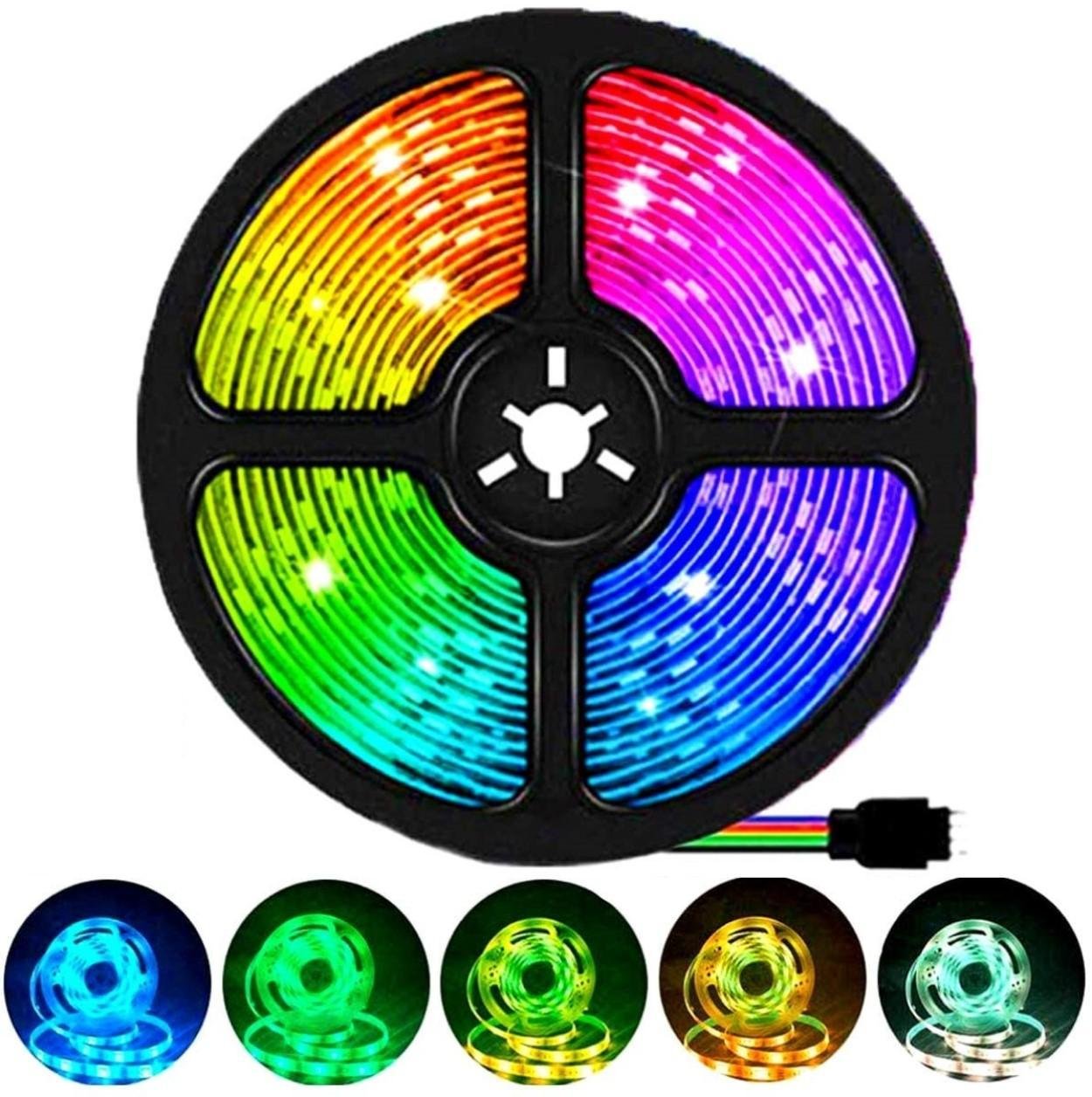 Fita Led Rgb 5050 Bluetooth Colorida 5m | MadeiraMadeira