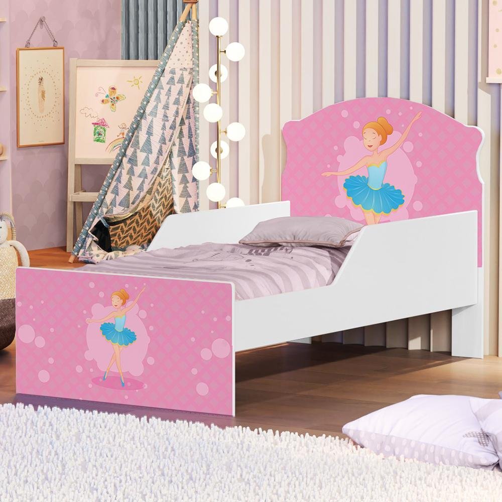 Cama Infantil Bailarina Menina | MadeiraMadeira