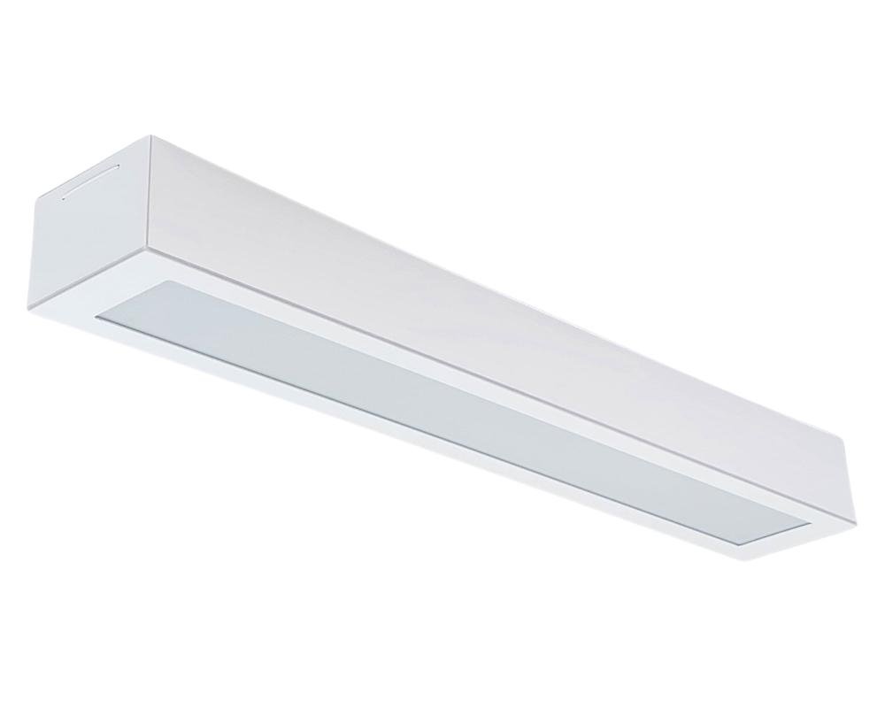Luminária sobre Led 36w 125x10 Retangular 6500k Bivolt Branco Valencia Tualux | MadeiraMadeira