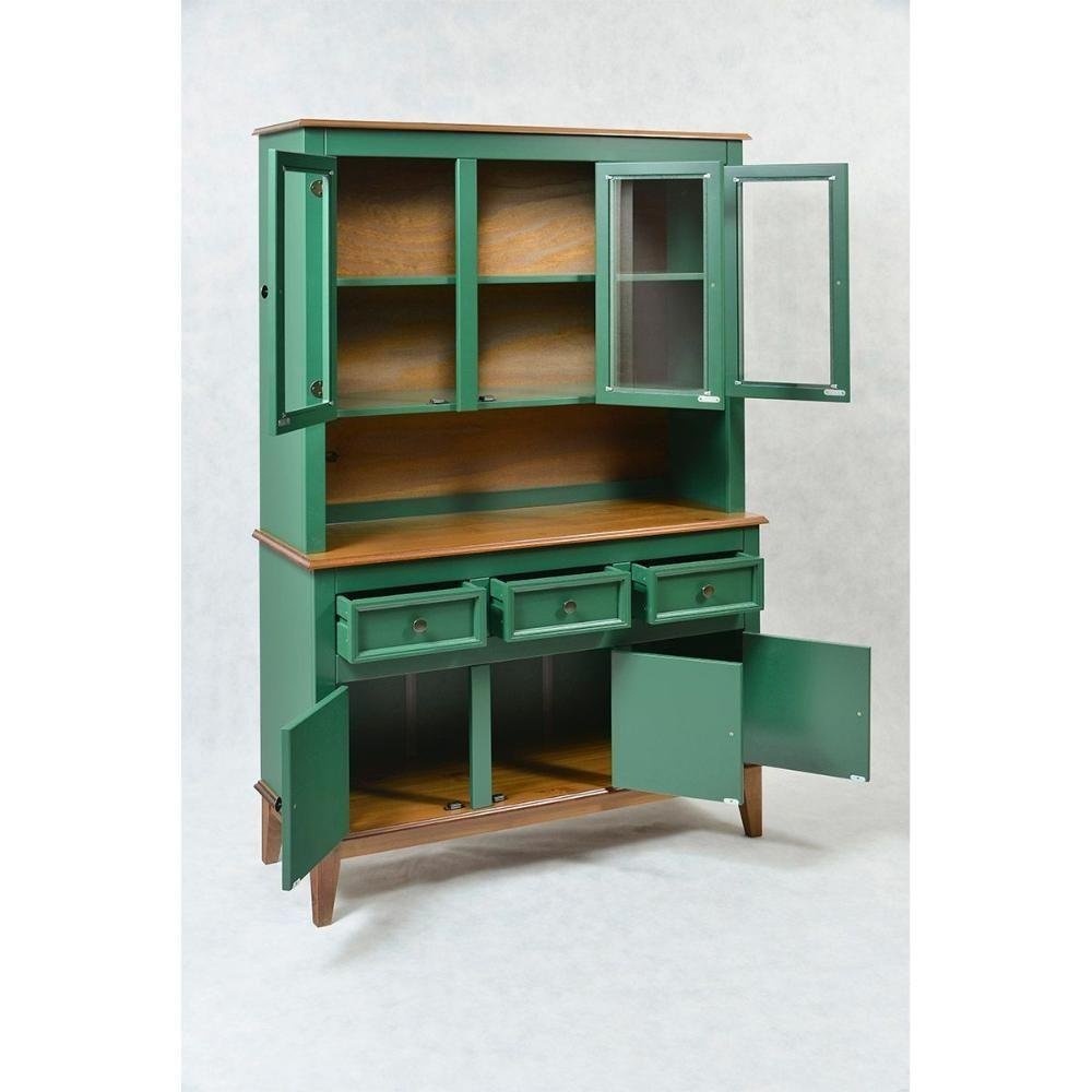 Arca E Oratório 6 Portas E 3 Gavetas Madeira Verde | MadeiraMadeira