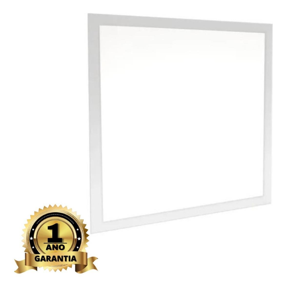 Painel Plafon Led 48w Quadrado Embutir 62x62 Branco 6500k | MadeiraMadeira