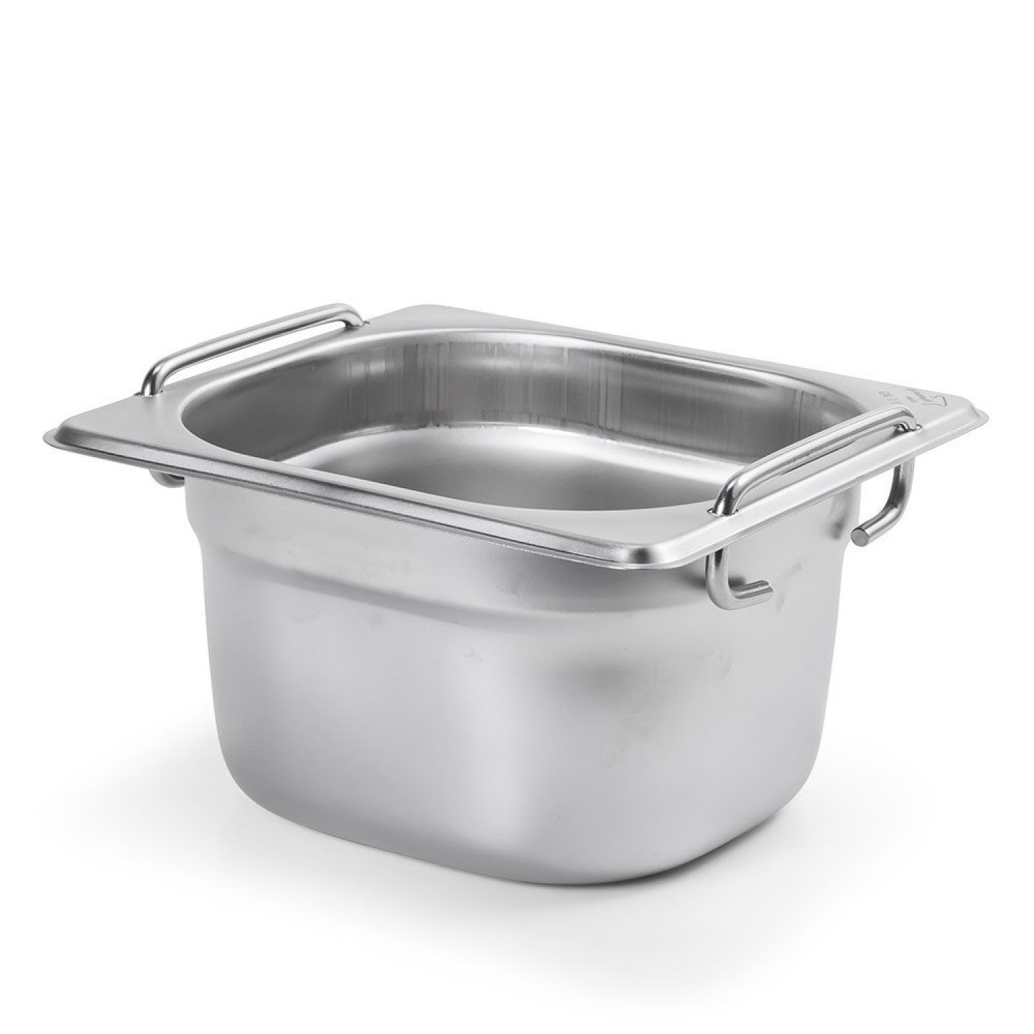 Cuba Inox 1/6 100mm com Alça Gourmet Mix | MadeiraMadeira