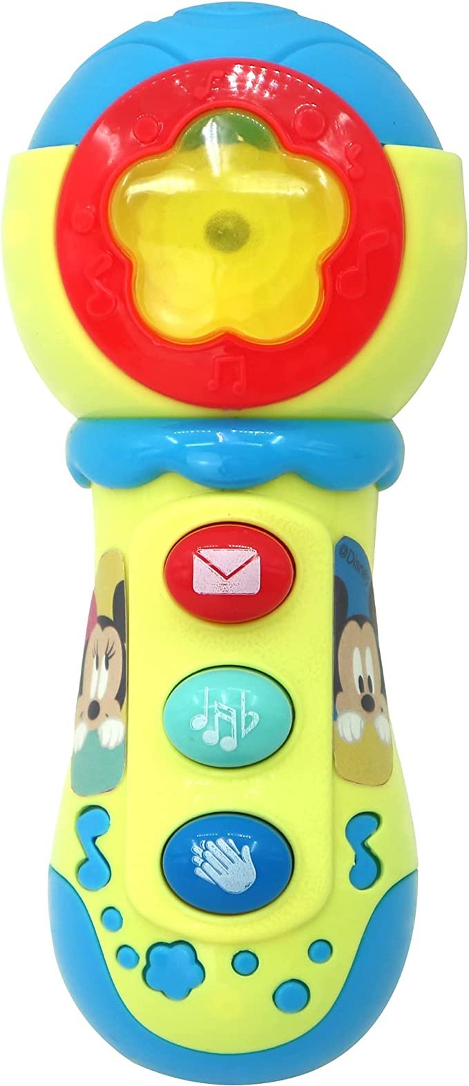 Mini Microfone - Mickey Baby - YD-236 ETILUX Disney | MadeiraMadeira
