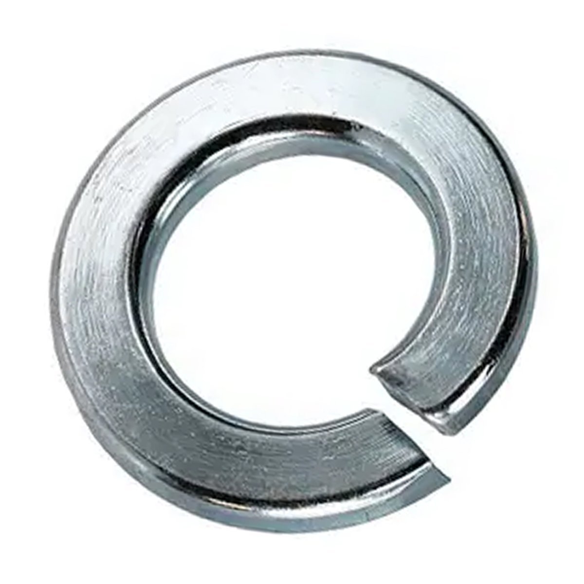 Arruela de Pressão M6 Din 127 Média Zinco Branco - 1000 Pçs ...