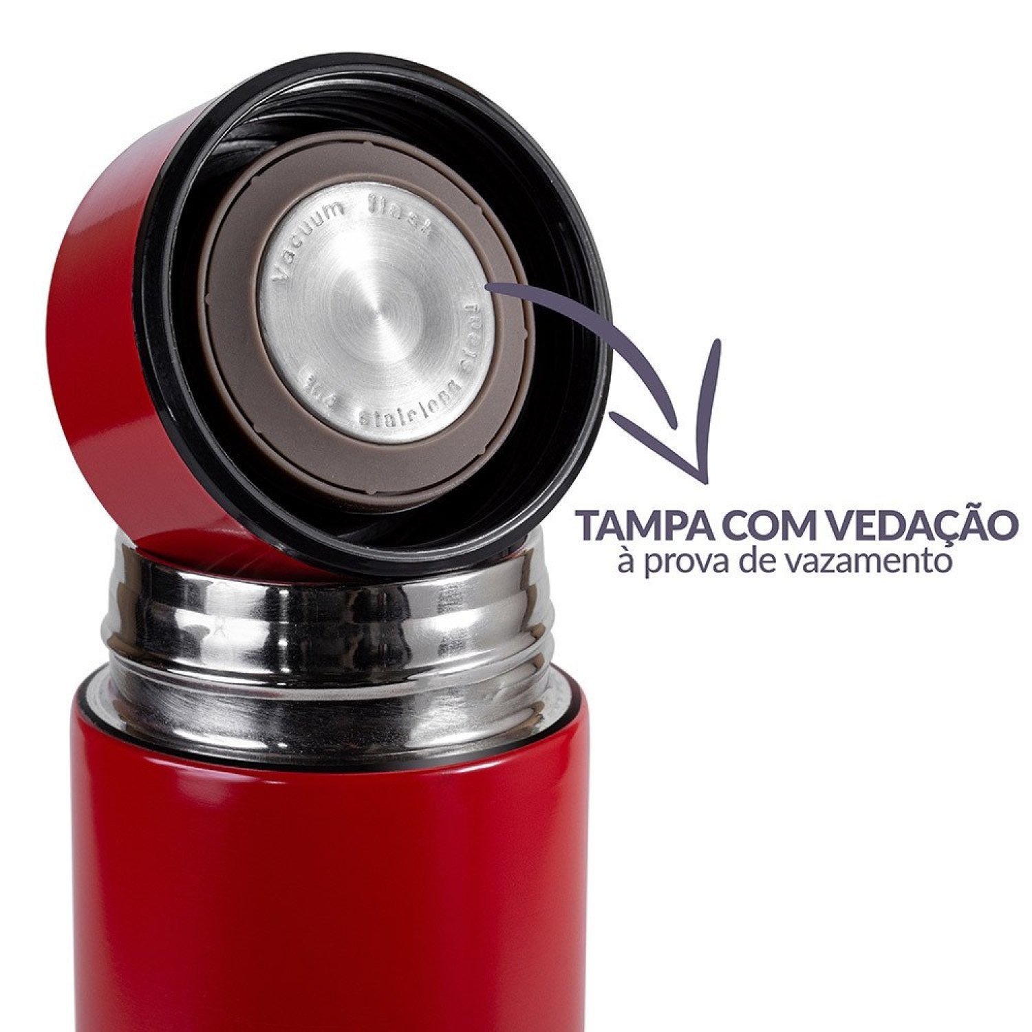 Squeeze Térmico Inox 500ml Termopro | MadeiraMadeira