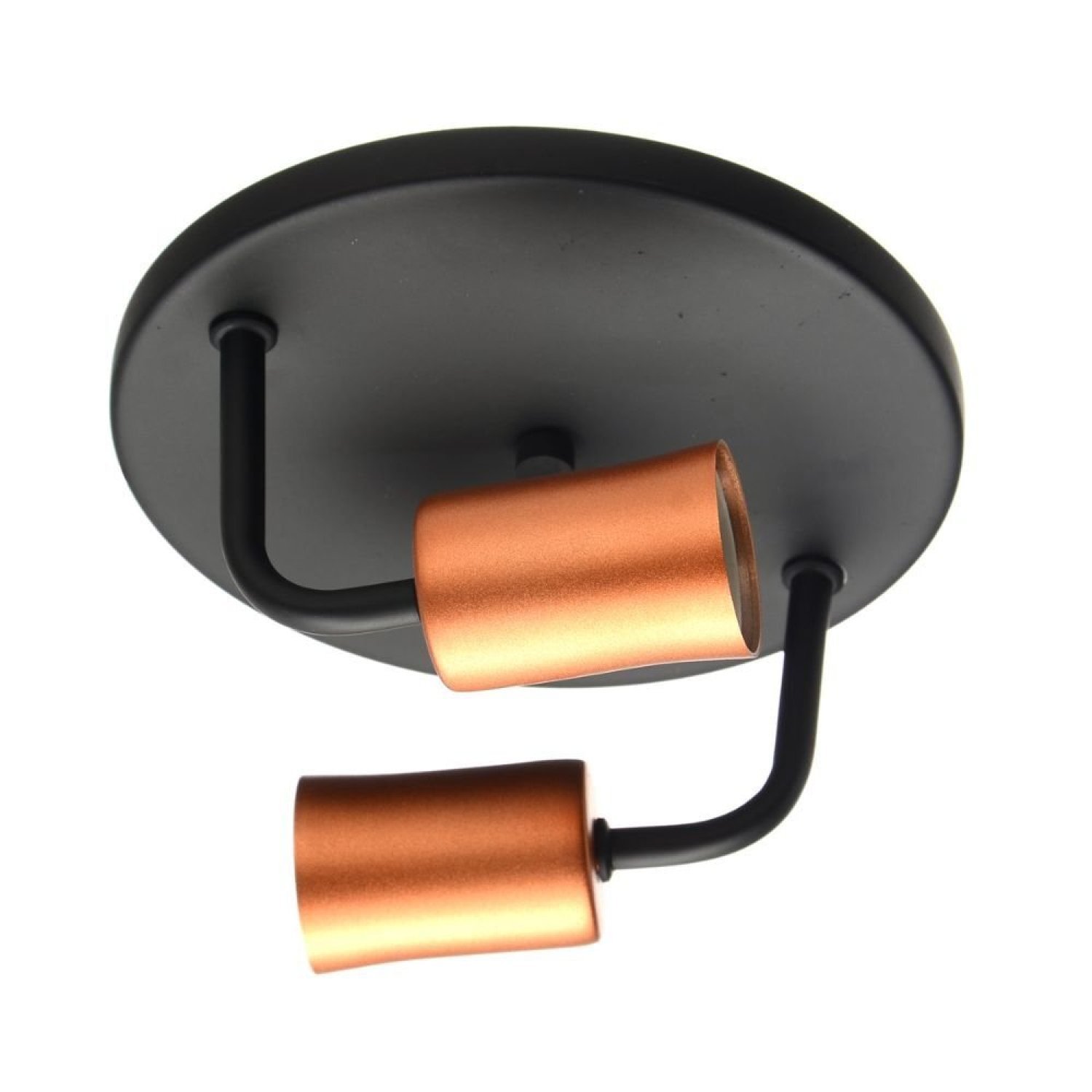 Plafon Redondo 1602 2 Lâmpadas Pantoja & Carmona | MadeiraMadeira