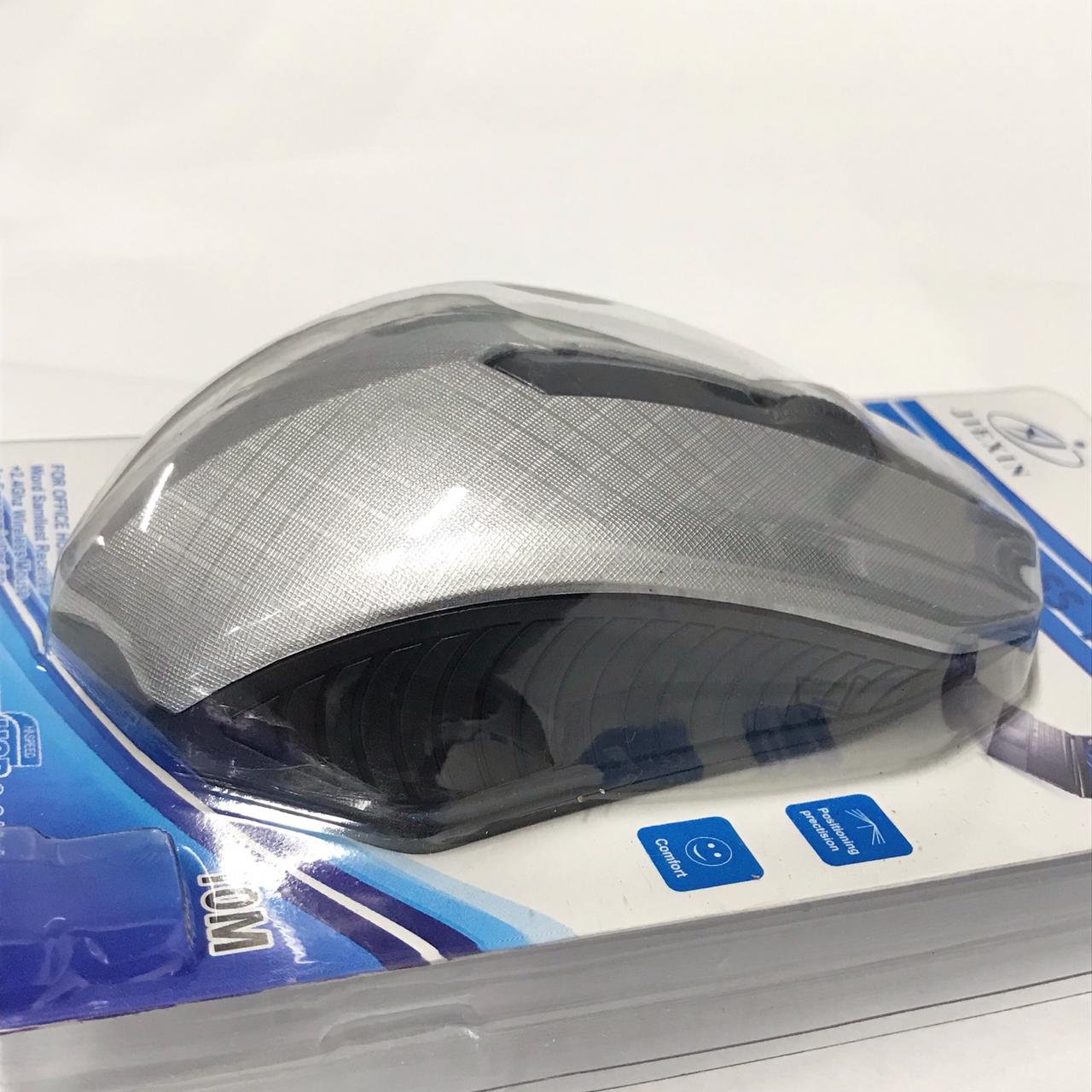 Mouse Wireless Sem Fio Pegada Confortável 2.4ghz Jiexin Alcance 10m ...