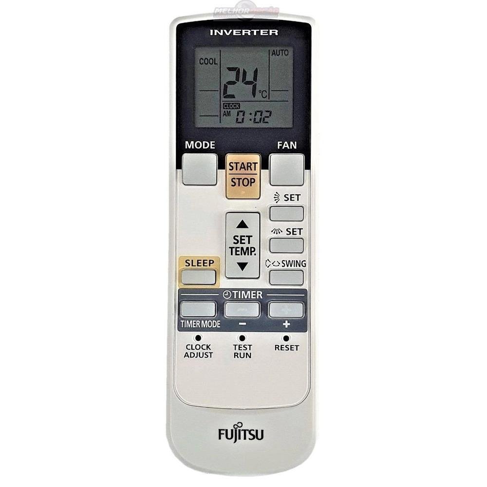 Controle Remoto Ar-Ry22 9314990502 Ar Split Fujitsu Inverter ...