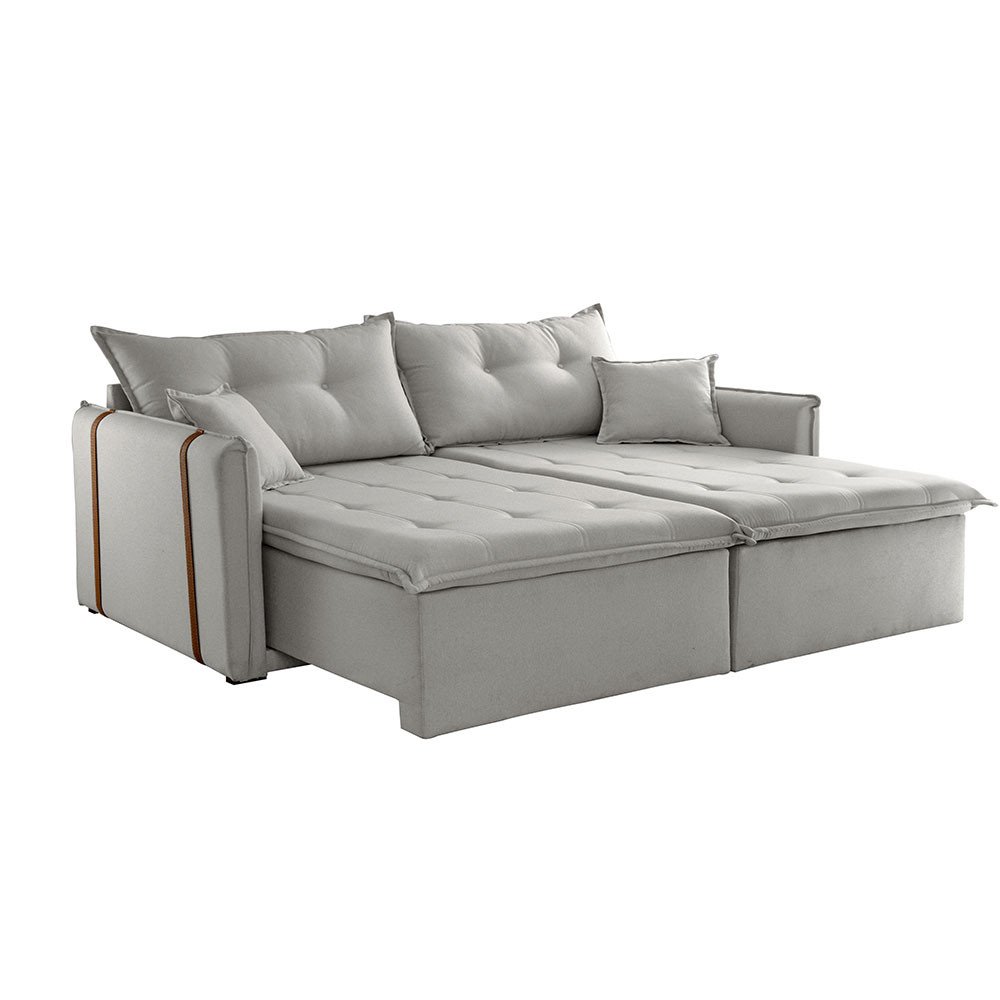 Sofa Cama e Reclinavel São Paulo 1,85m 03 Lugares Txr | MadeiraMadeira