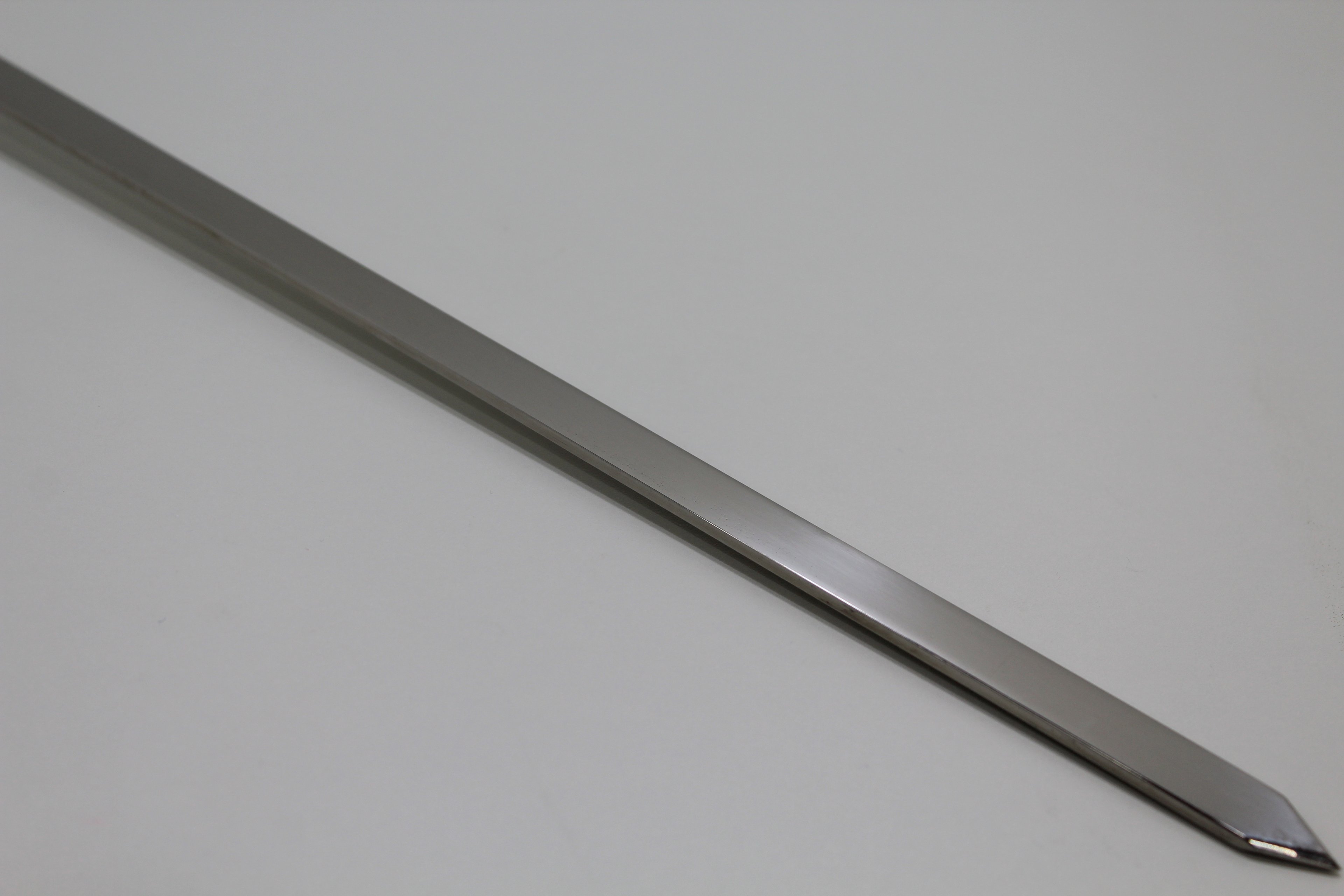 Espeto Churrasco Barra Chata 80cm Aço Inox 304 | MadeiraMadeira