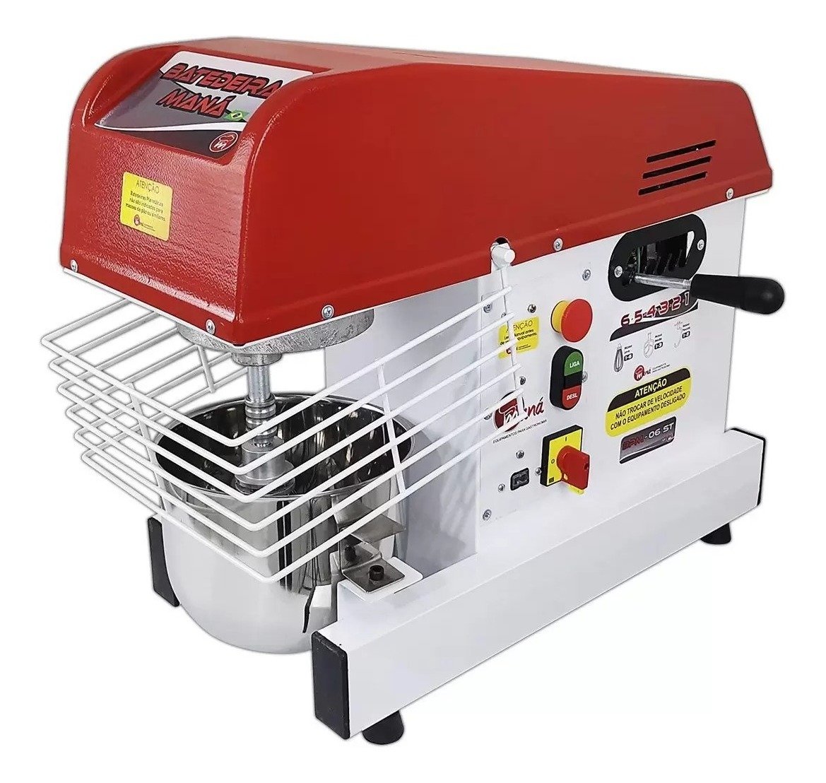 Batedeira Planetária 6 Litros Bpm-6 St Maná | MadeiraMadeira