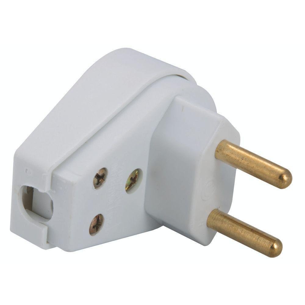 Plugue Angular 2P 250 V 20 A Tramontina Cinza | MadeiraMadeira