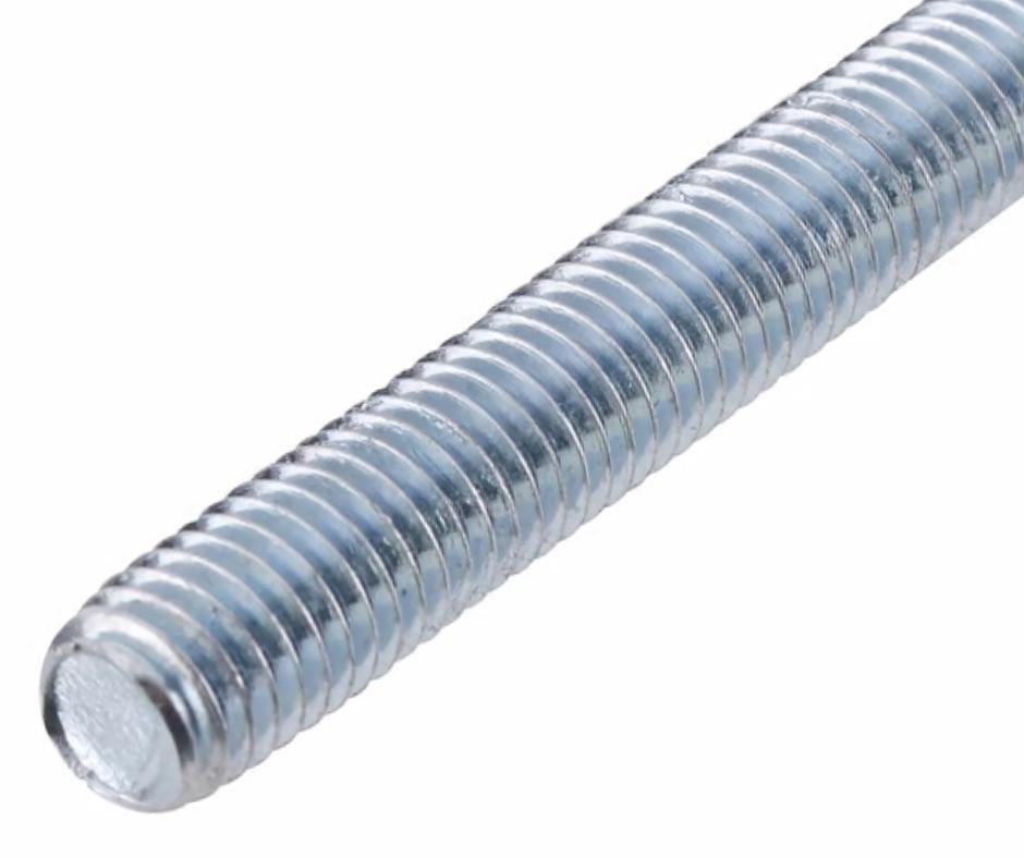 Barra Roscada 7/8 X 1m Unc Zincado Belenus | MadeiraMadeira
