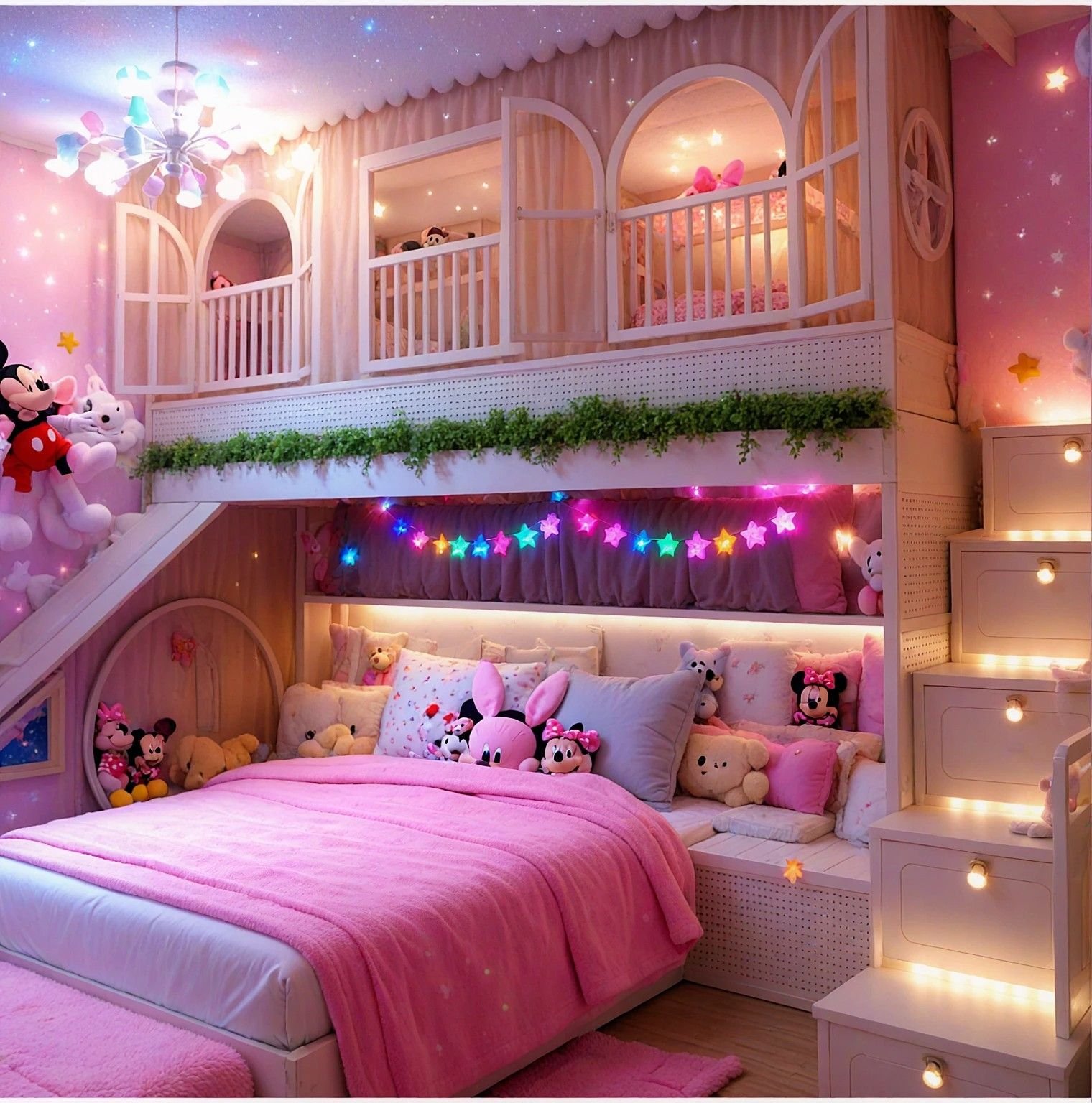 Céu Estrelado Original Rgbw Iluminação Led Fibra Ótica 700 | MadeiraMadeira