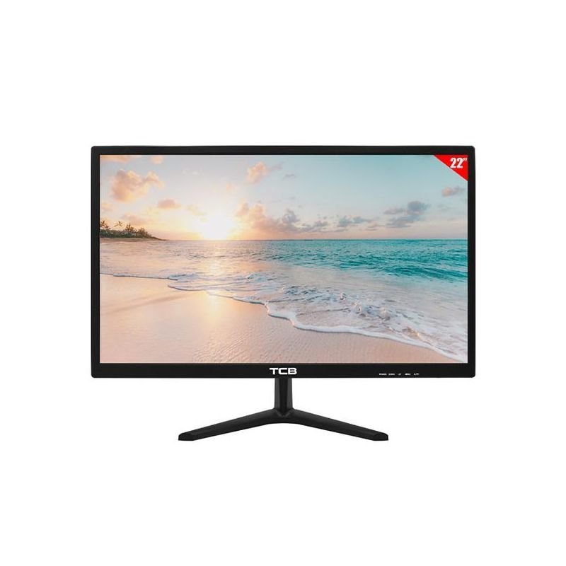 Monitor Hd Tcb22 de 22 - Vga. Hdmi. Full Hd. 75hz. 8ms | MadeiraMadeira