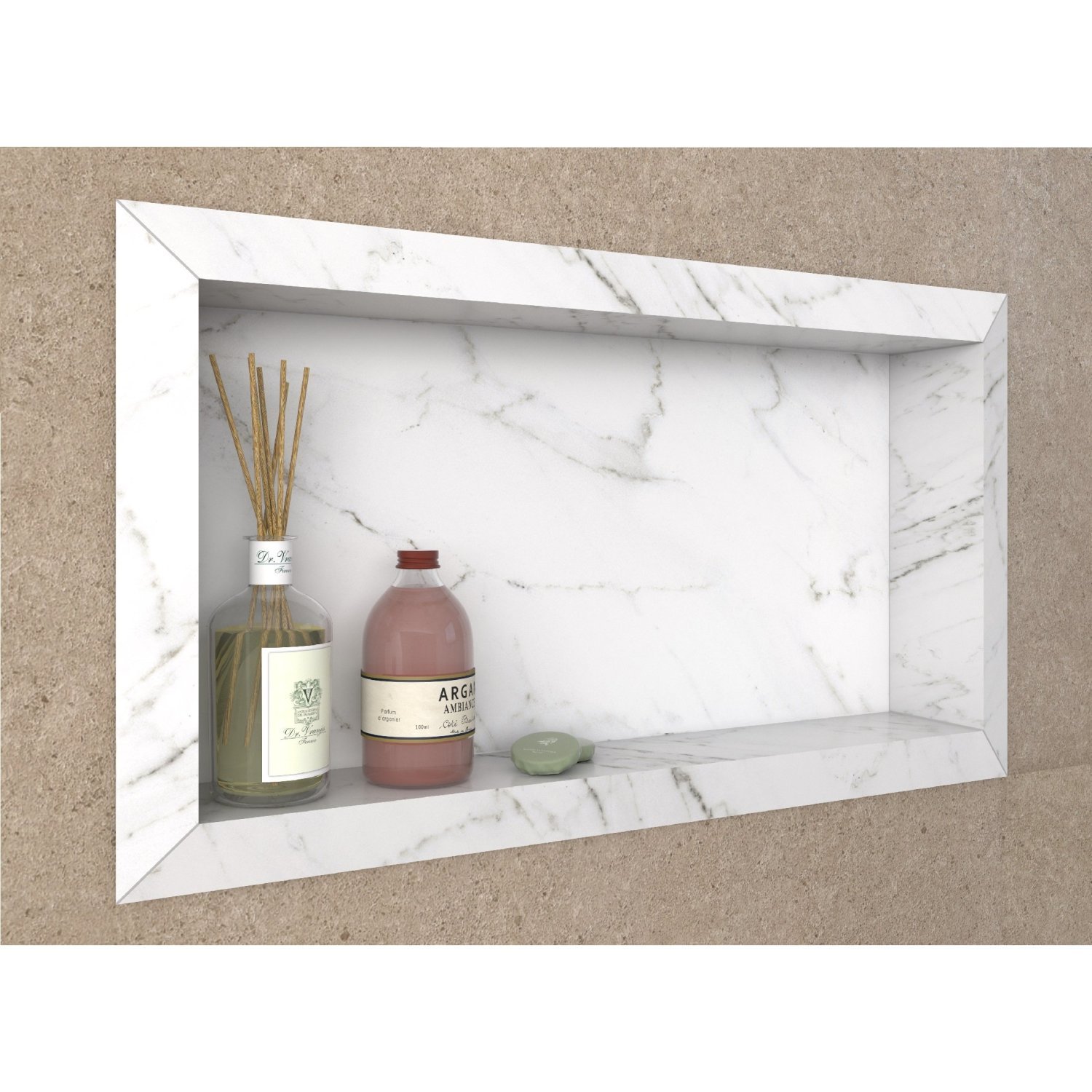 Nicho para Banheiro em Porcelanato Polido Tradicional 40x30 ...