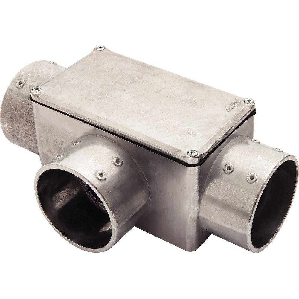 Condulete Tipo Tb 4pol Fixo Tramontina Tampa sem Rosca sem Pintura ...