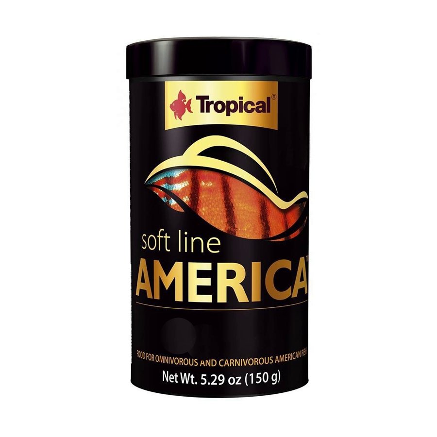 Ração Tropical Soft Line America Size S 140g | MadeiraMadeira