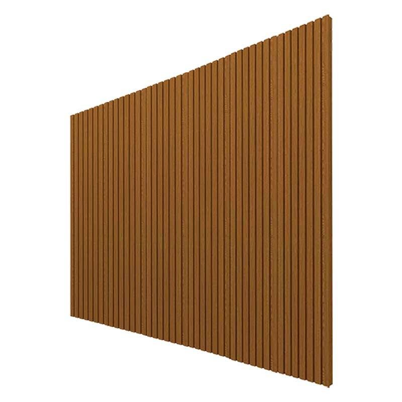 Placa Painel Ripado Nobre 350cm X 250cm Gelius Castanho | MadeiraMadeira