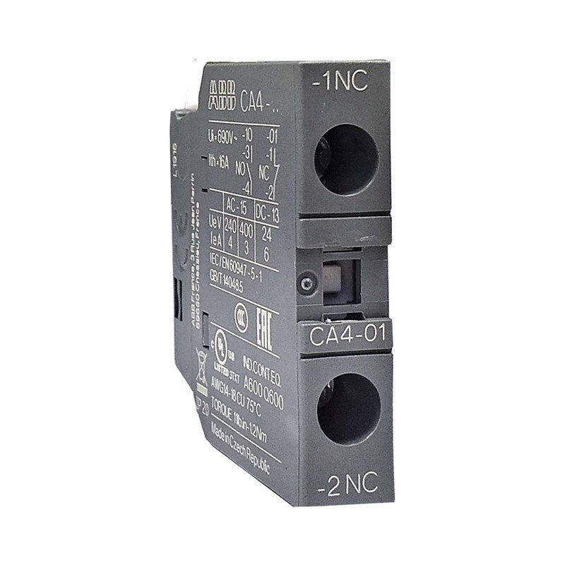 Contato Auxiliar | 1NF 24...690V | CA4-01 | ABB | MadeiraMadeira