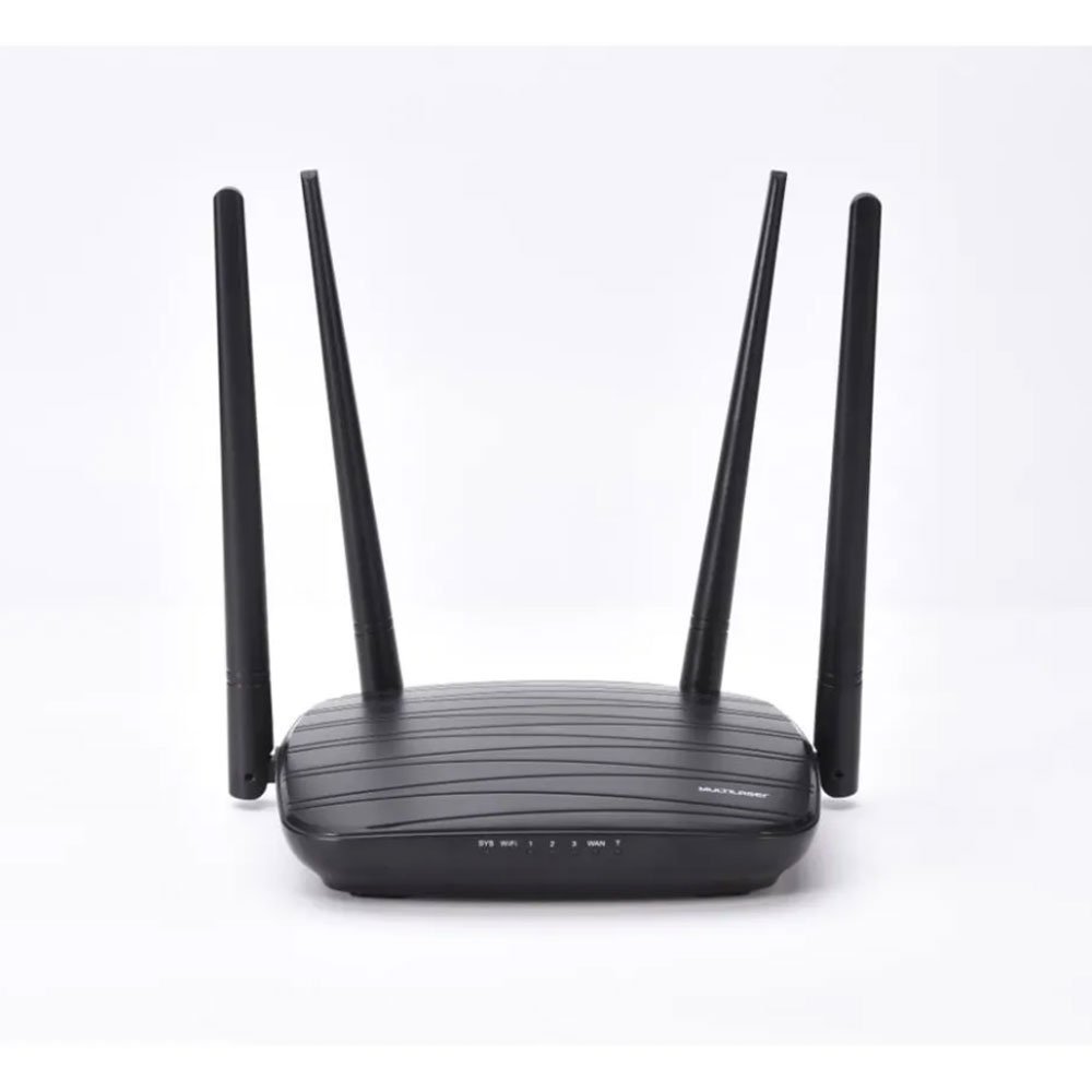 Roteador Wireless Dual Band AC1200 Multilaser - RE018 Preto ...