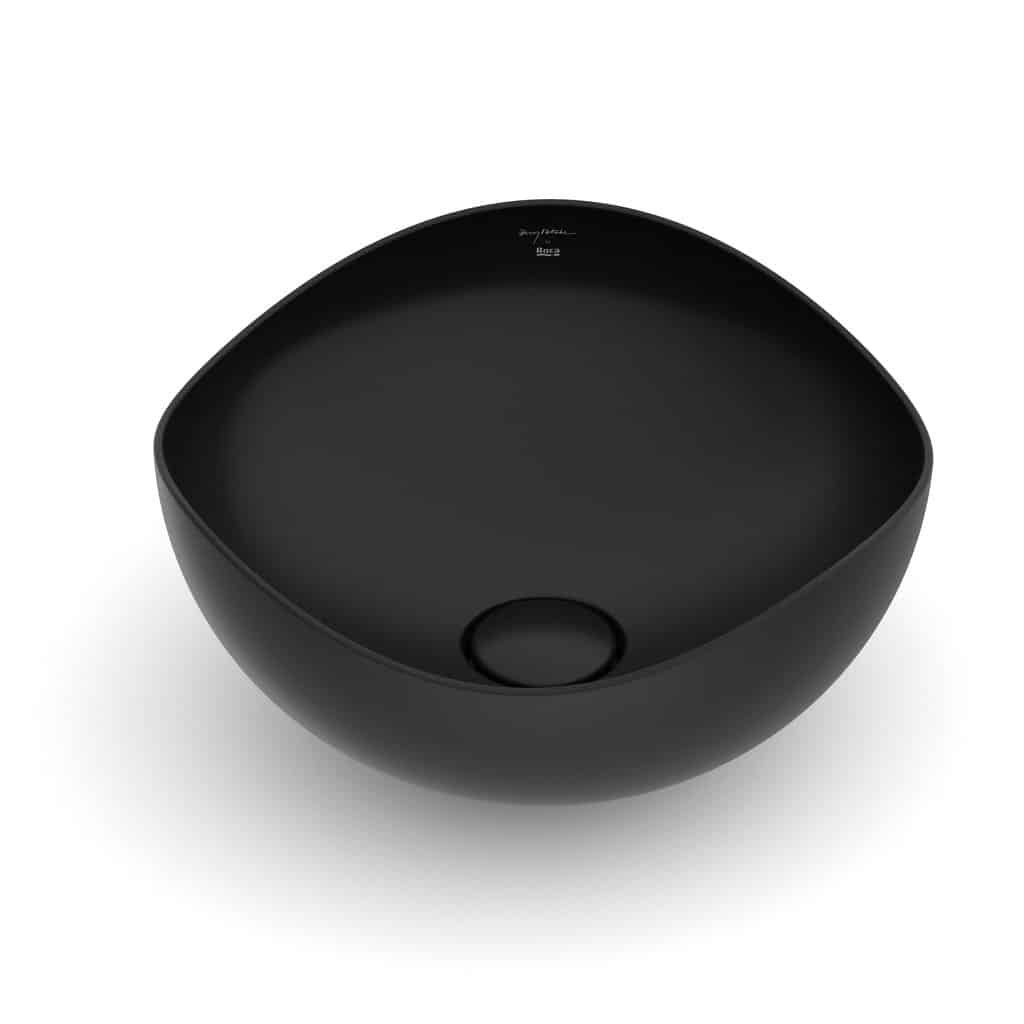 Cuba Apoio 375 Ruy Ohtake Matte Black Roca | MadeiraMadeira