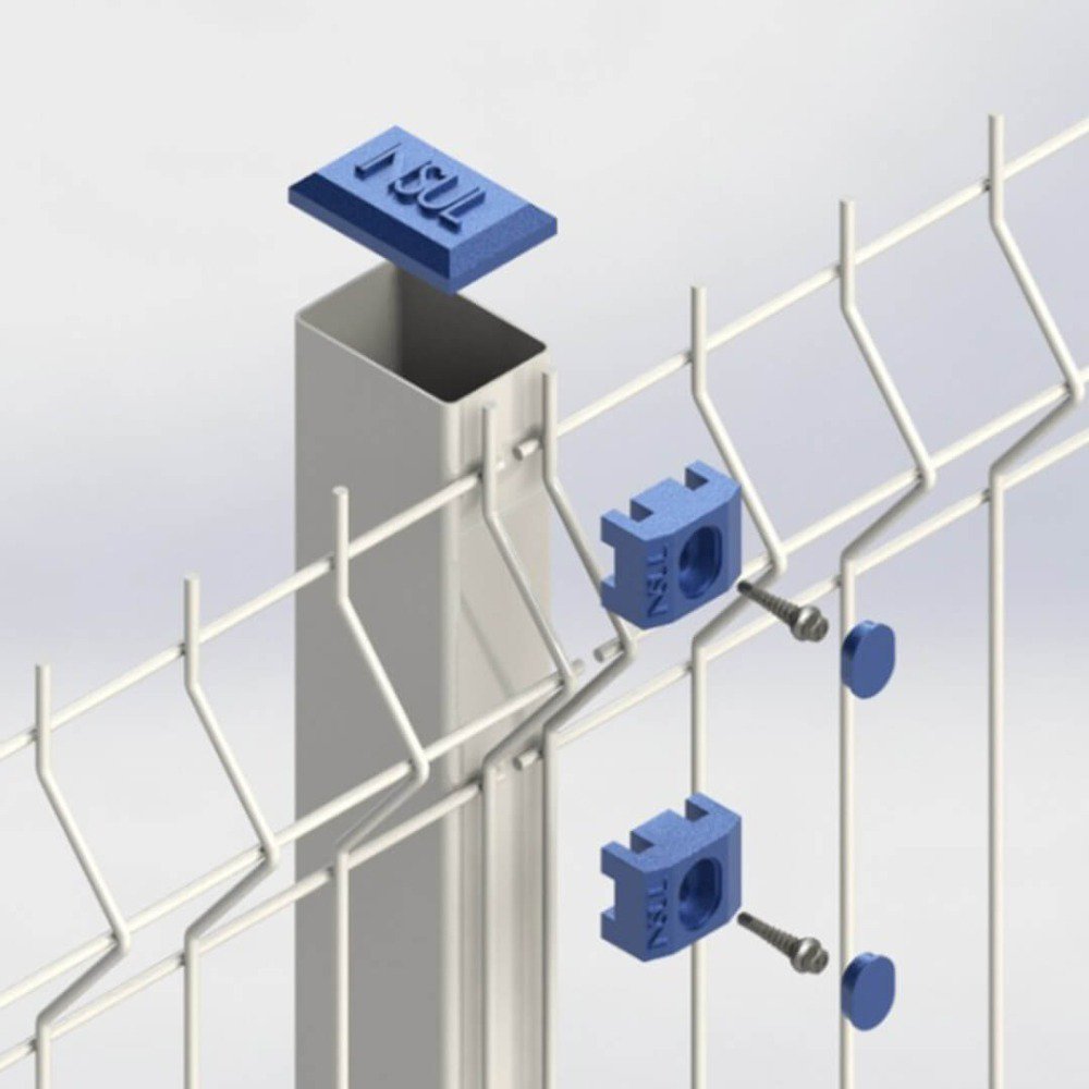 Gradil Insul G4 Galvanizado 3,80mm - Malha 5x20cm - 1.03m altura ...