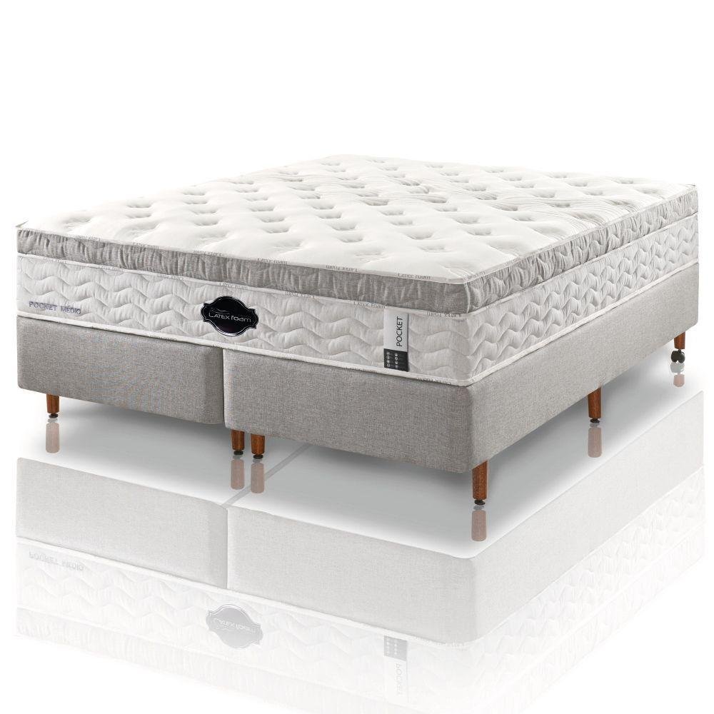 Colchão De Látex Solteiro King 96x203cm | MadeiraMadeira