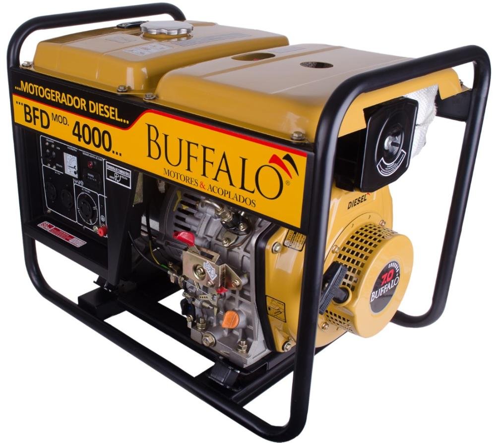 Motogerador Diesel Buffalo 7CV Monofásico 115/230V Partida Manual 70732 ...