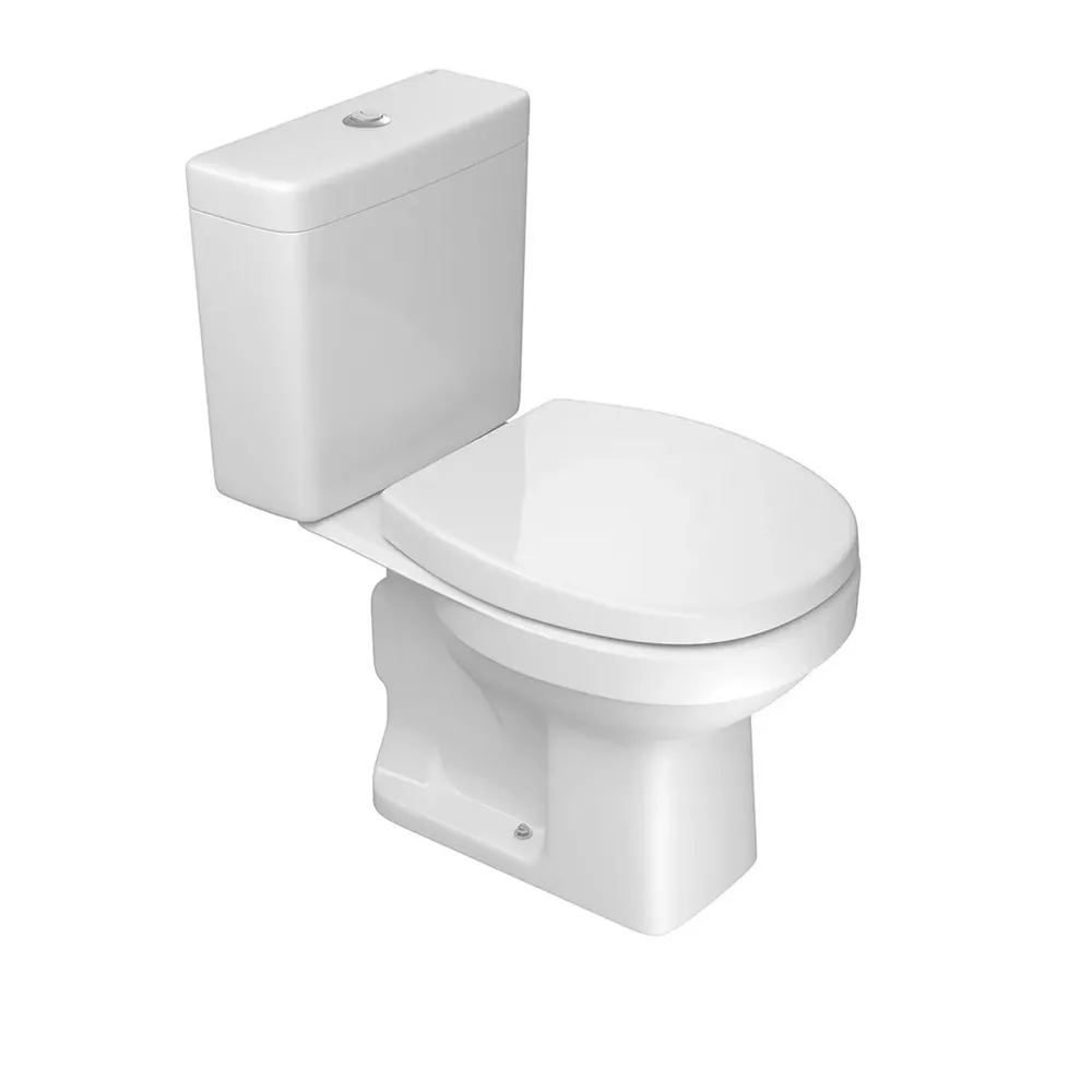 Kit Completo Deca Bacia Caixa Acoplada Flex - Branca | MadeiraMadeira