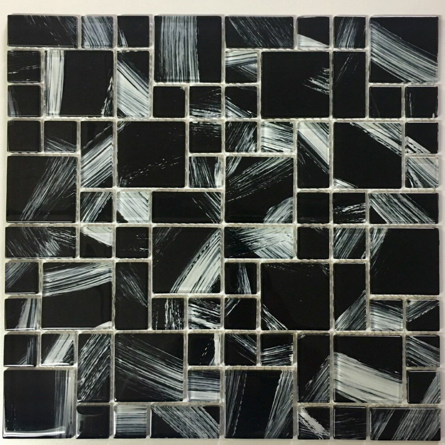 Pastilha de Vidro Mesca 30cmx30cm La Bella Griffe | MadeiraMadeira