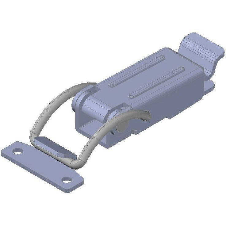 Fecho de Ação Rápida Fp602-d4 Zincado Metal Fecho | MadeiraMadeira