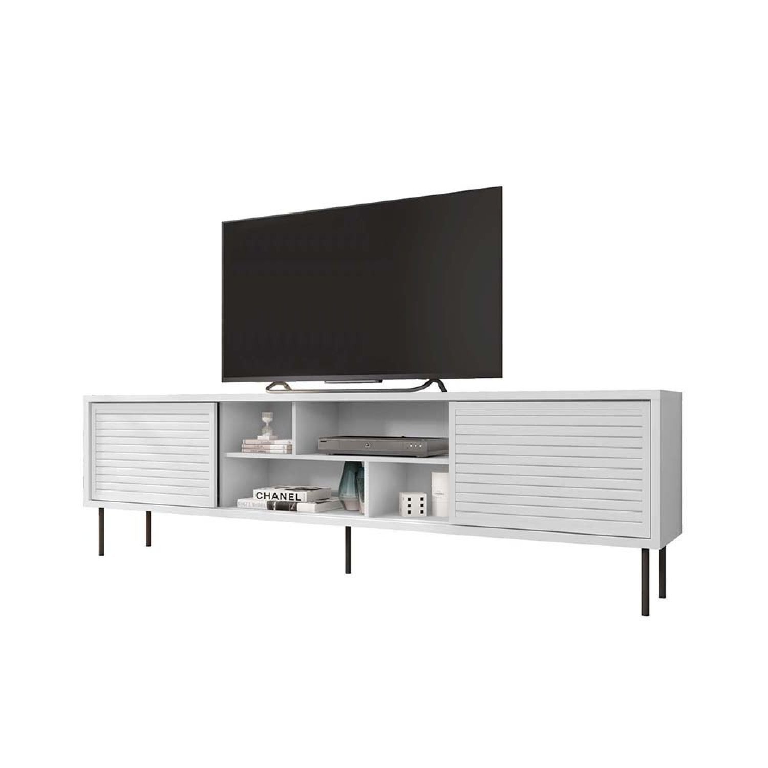 Rack para TV até 75 Polegadas Industrial 220cm em BP Porta Pier ...