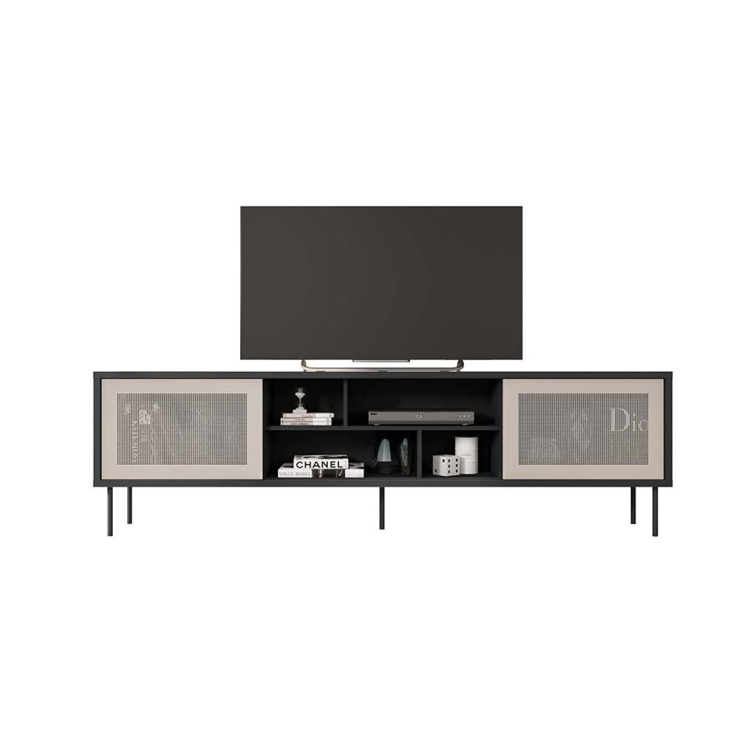 Rack para TV até 75 Polegadas Industrial 220cm em BP Porta Telada ...