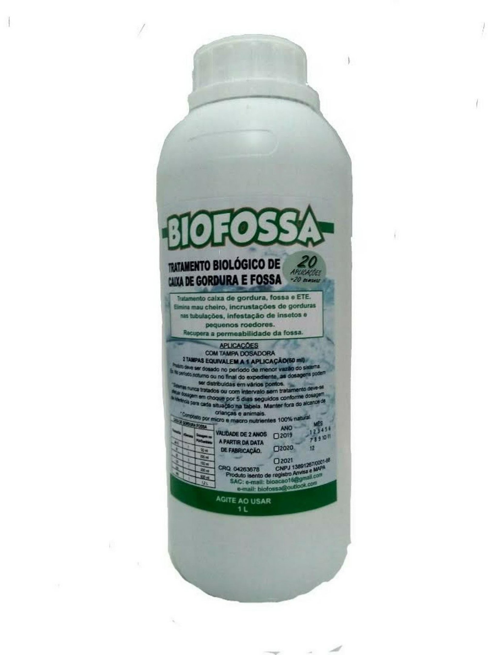 Biofossa Tratamento de Fossa com Nutrientes | MadeiraMadeira