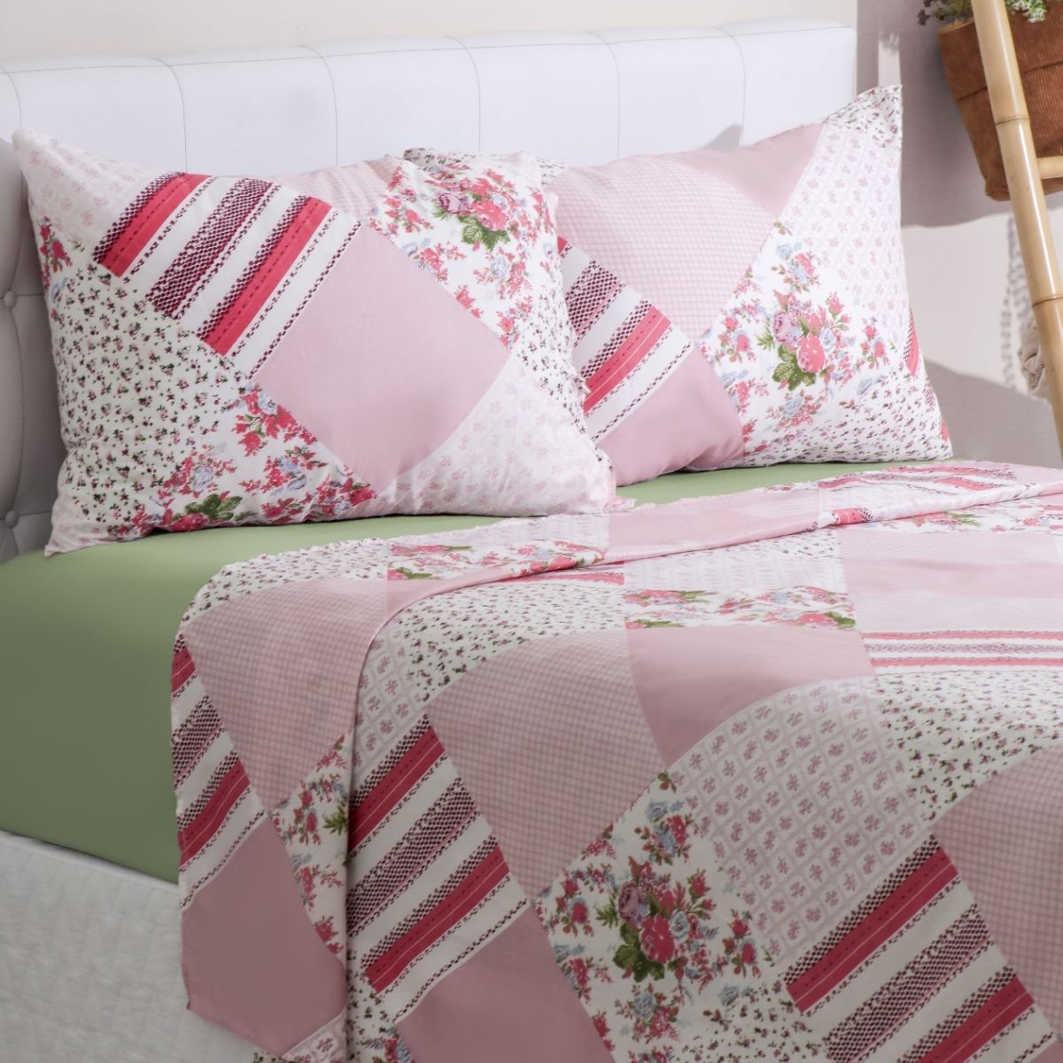 JCCD QUEEN MICROF.230X240X30CM JADE PACO MILANO | MadeiraMadeira