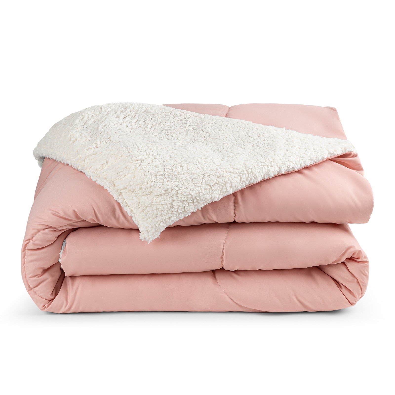 Coberdrom Edredom Cobertor Sherpa Soft Macio Dupla Face Casal Queen ...