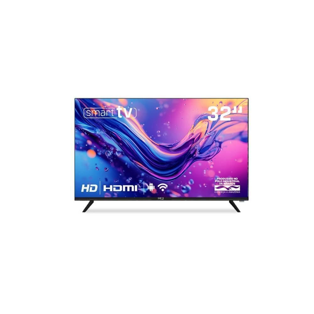 Smart Tv Hq 32" Hd Tela sem Bordas Sistema Android Design Slim ...