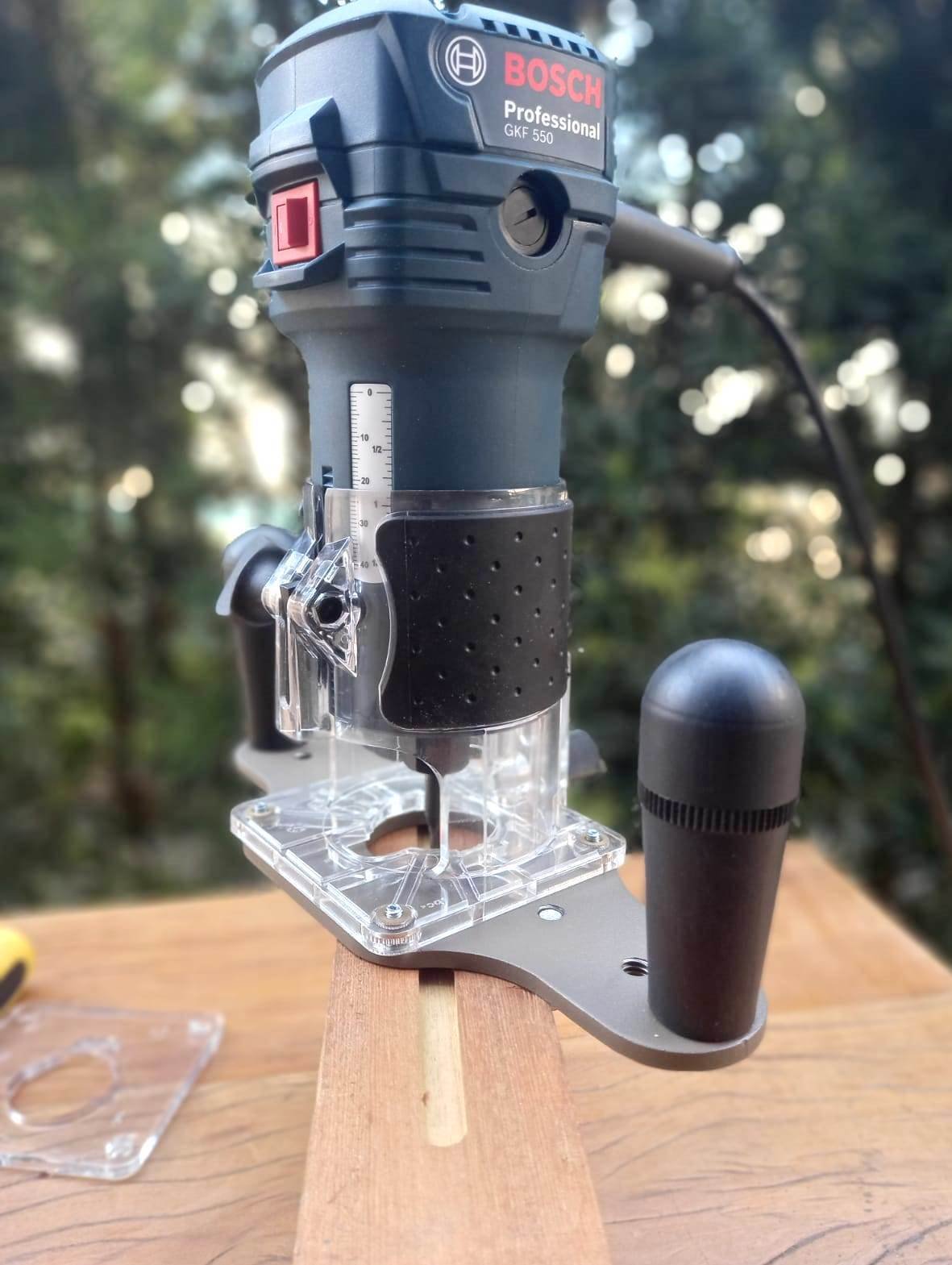 Suporte Base Manual para Tupia Laminadora Bosch | MadeiraMadeira