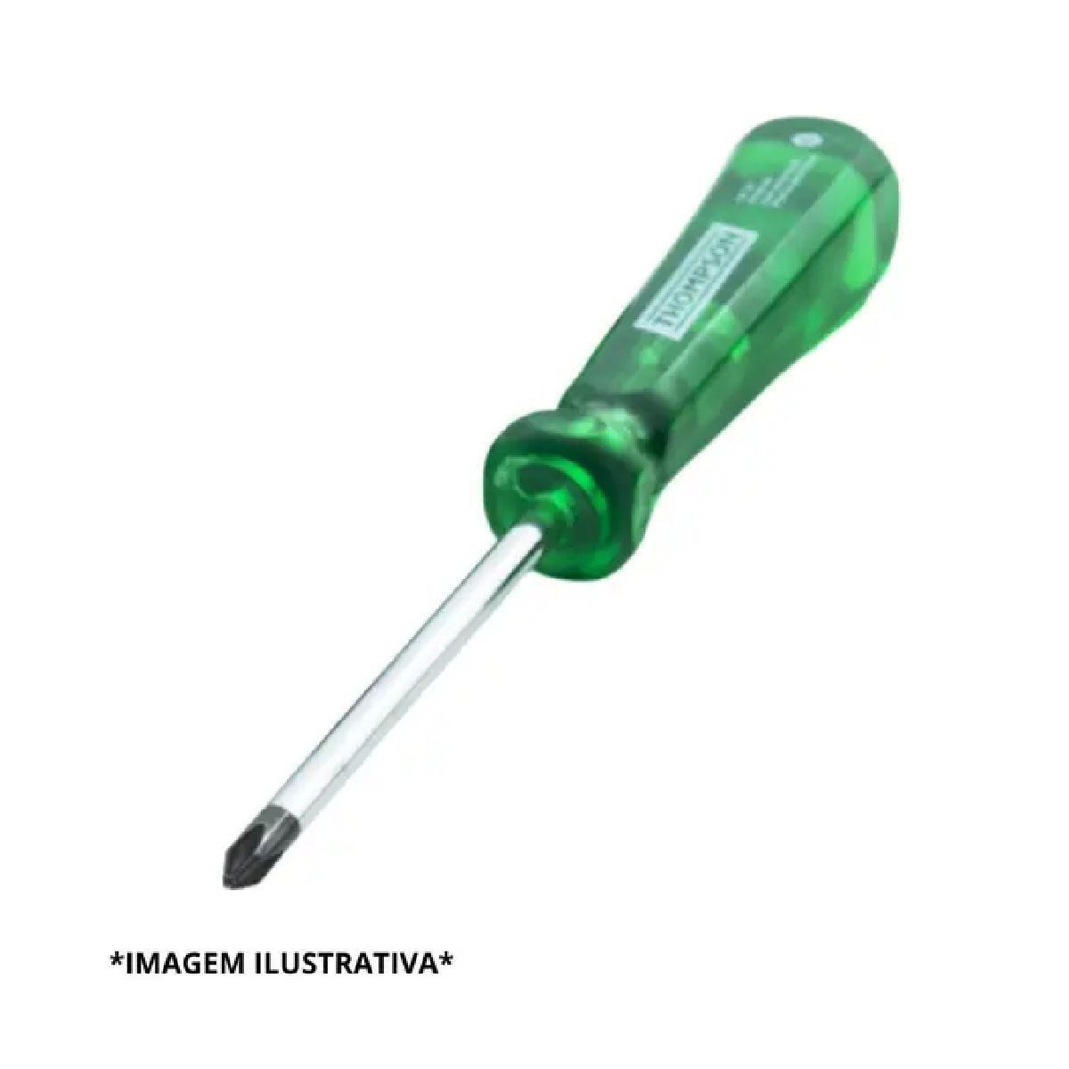 Chave Phillips 1/4x4" - Thompson | MadeiraMadeira
